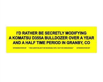Killdozer Sticker - Etsy