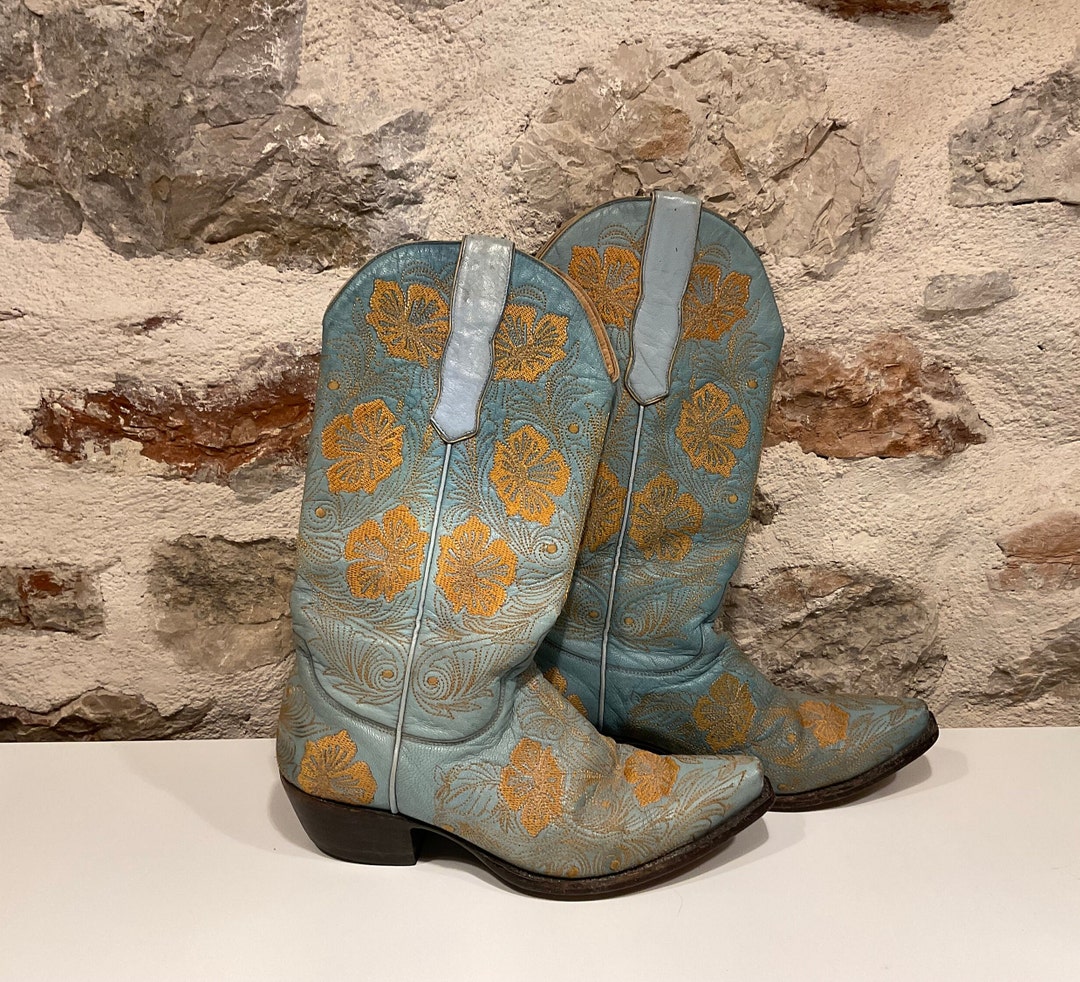 Vintage R. Soles London Exclusive Cowboy Boots Designed by - Etsy