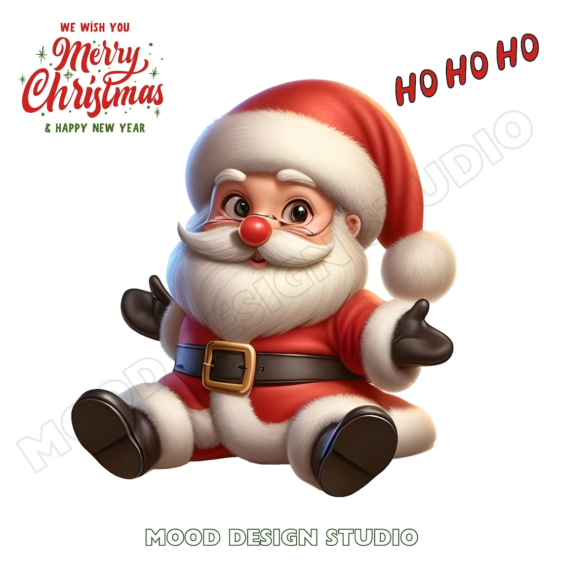 Santa Claus Clipart, High Quality PNG-SVG Files, Christmas Santa Claus ...