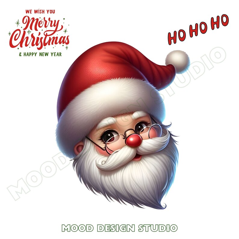 Santa Claus Clipart, High Quality PNG-SVG Files, Christmas Santa Claus ...