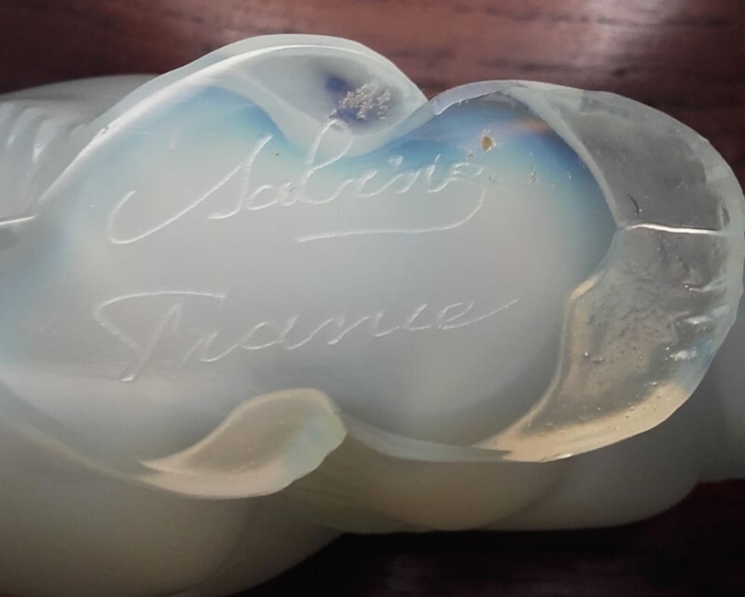 Sabino France Opalescent Art, Glass Coquille D' Escargot Snail Shell ...