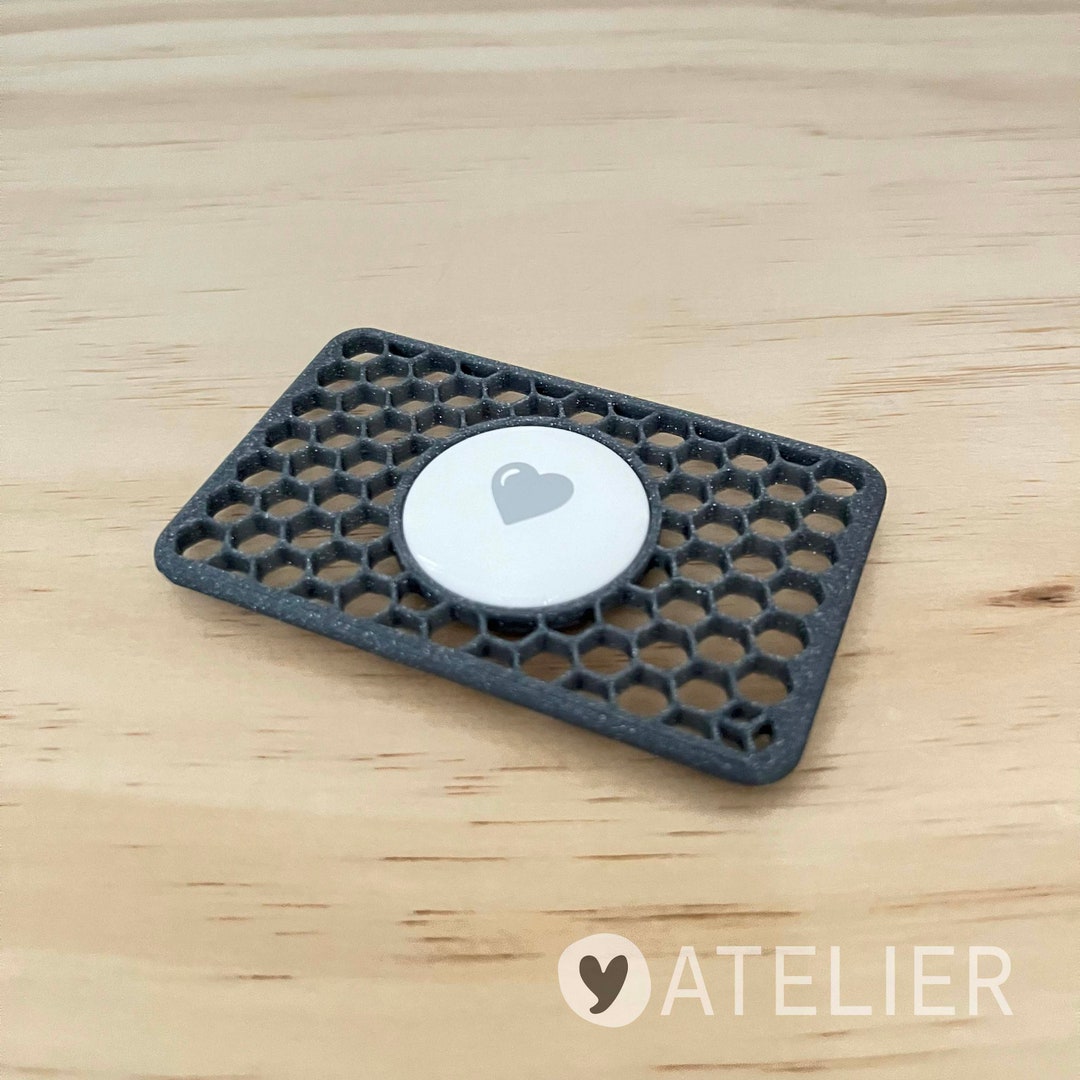 2x AirTag Card AirTag Wallet AirTag Case AirTag Holder Air Tag Case Air ...