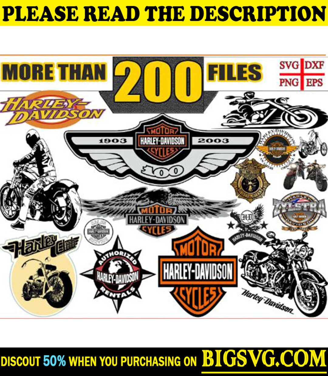 Motorcycle SVG Bundle Logo, Moto Flag, Cut File, Motorbike Eagle HD PNG ...