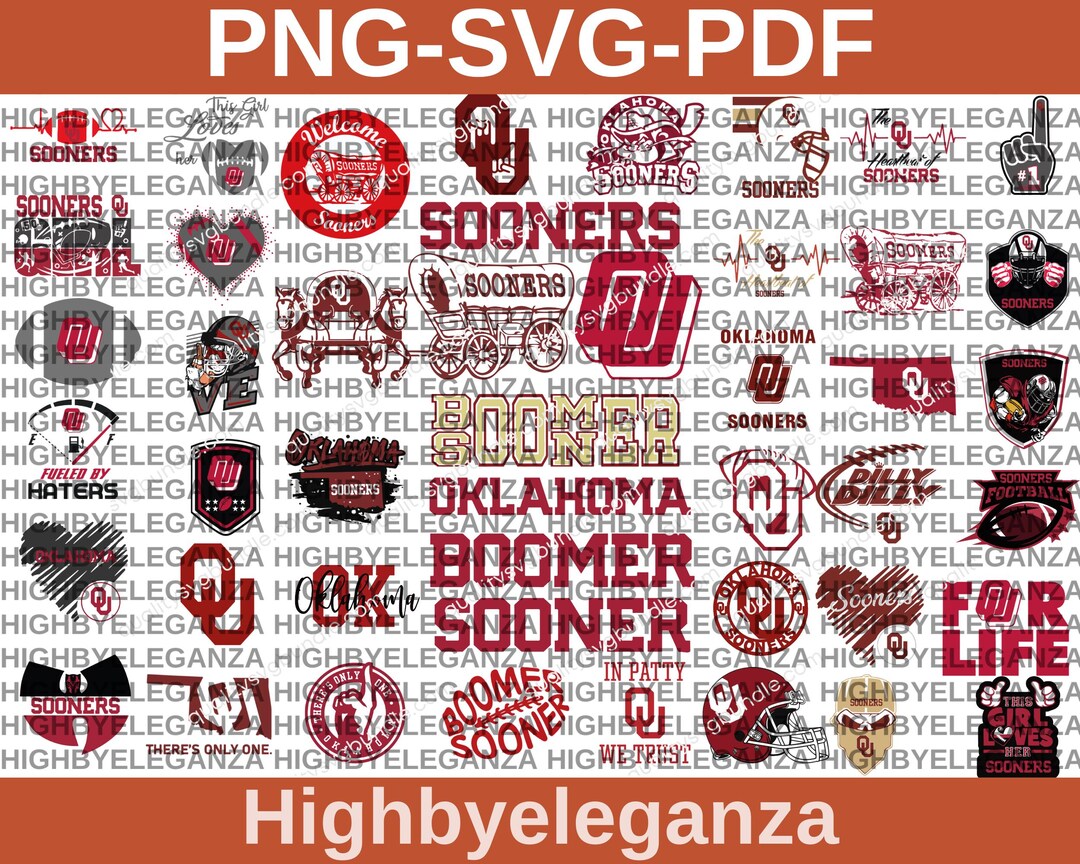 Sooners Svg, Digital Files, Layared Svg, Svg for Cricut, Football Team ...