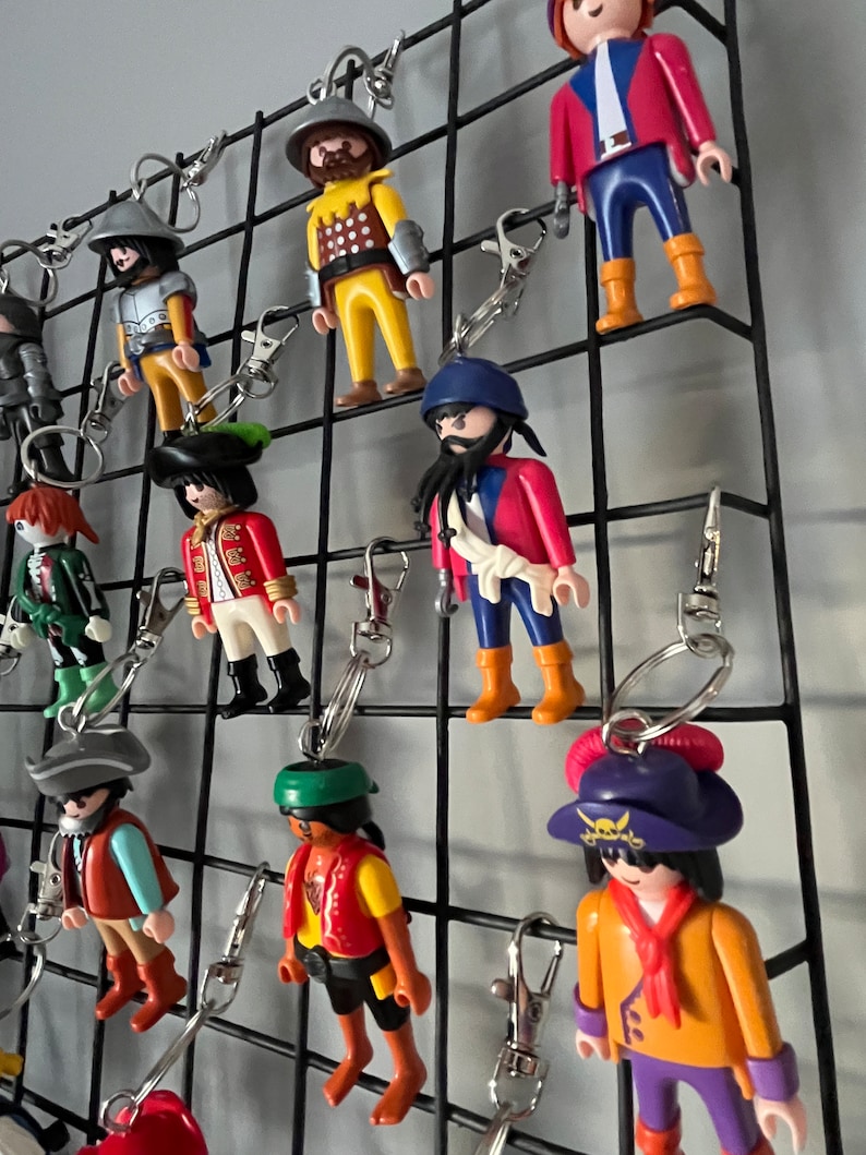 Playmobil Racing Car Driver F1/formula 1 Figure Keychain/keyring/bag ...