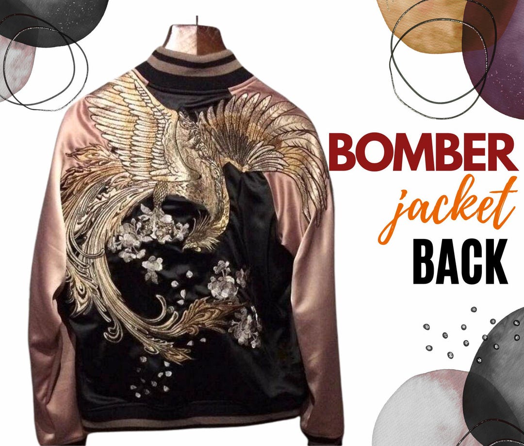 Korean Fashion Jacket,sukajan Bomber Jacket,racing Jacket Bomber Jacket ...