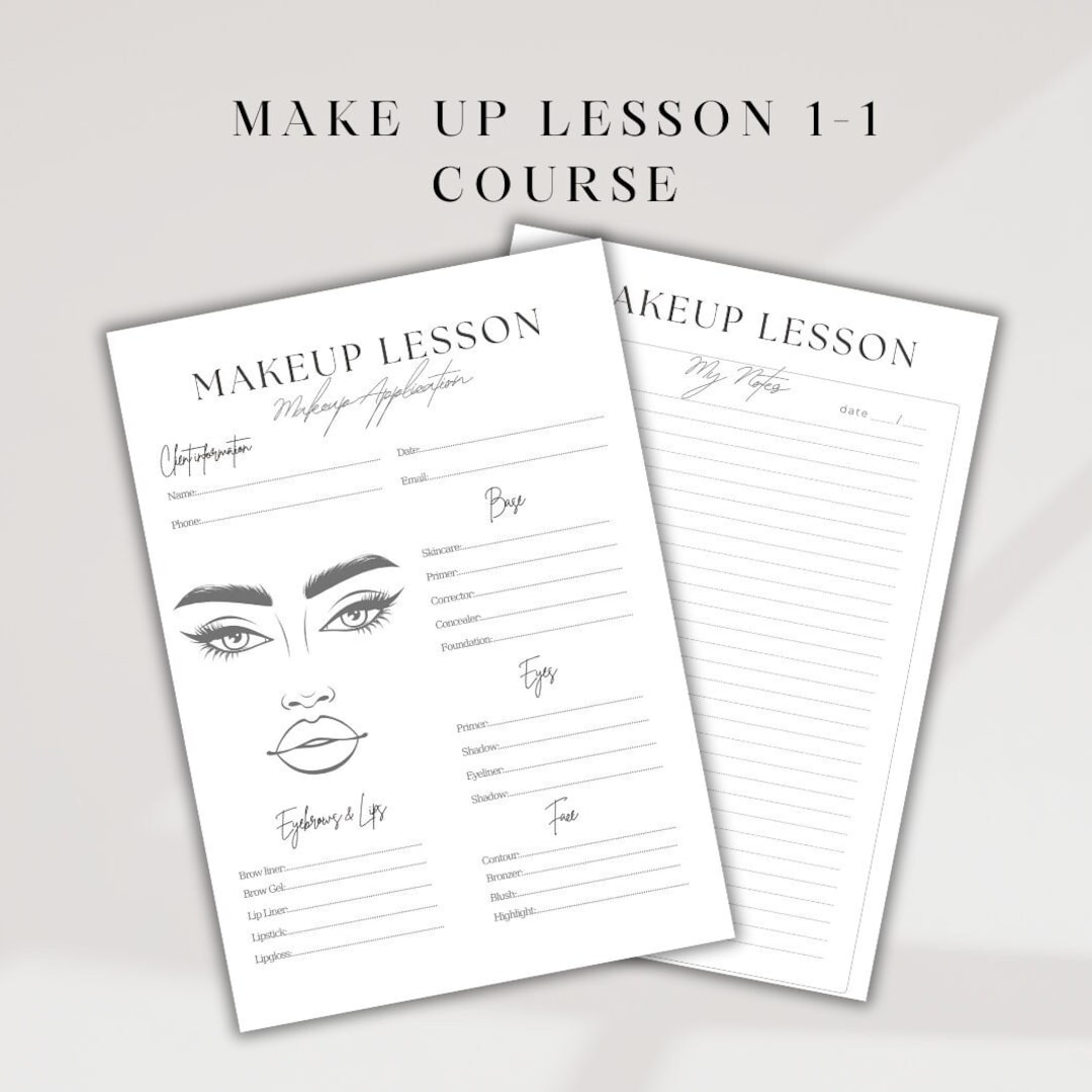 Makeup Lesson, Face Chart, Makeup Course, Makeup Artist Tutorial ...