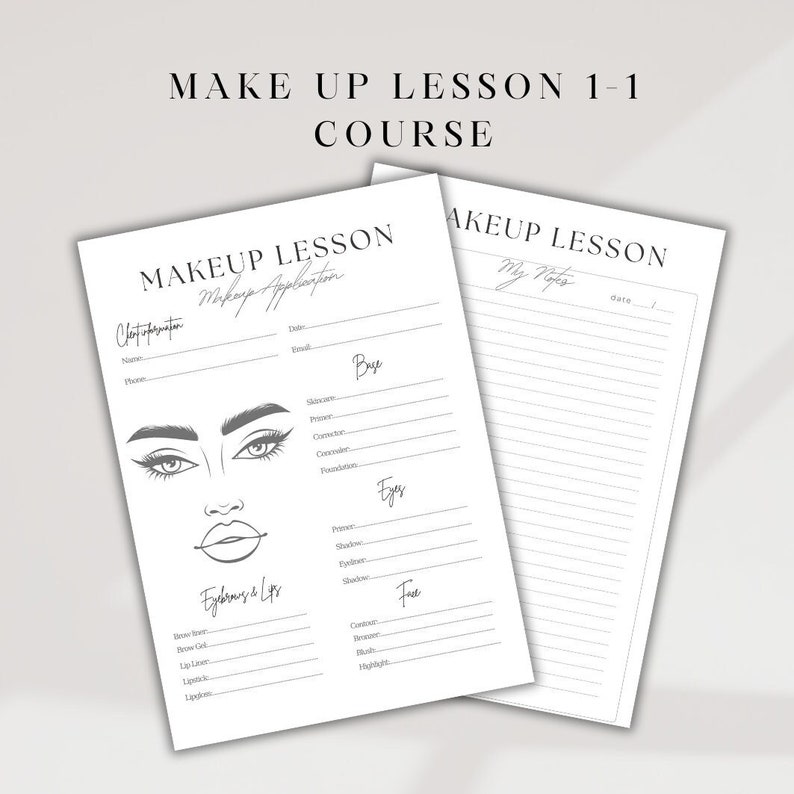Makeup Lesson, Face Chart, Makeup Course, Makeup Artist Tutorial ...