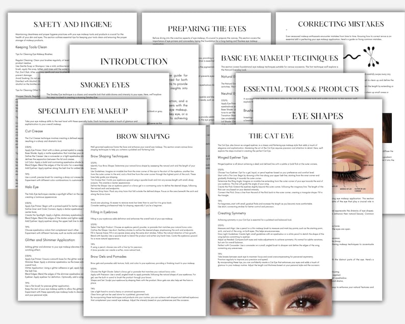 Eye Makeup Training, Eyeshadow Tutorial, Step-by-step Eyeshadow ...