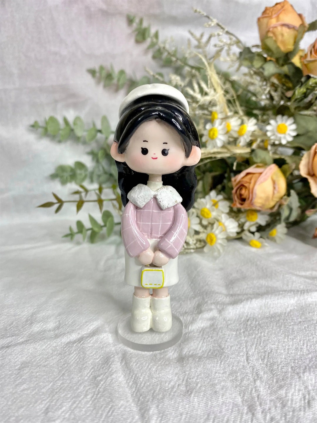 Clay Characters Clay Cartoon Characters Clay Decorative - Etsy