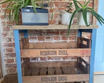 Vintage Industrial Style Storage Unit - Etsy UK