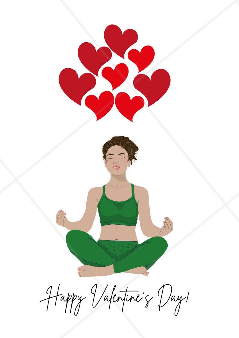 Valentine's Card Digital Download Printable Card Digital Valentine's ...