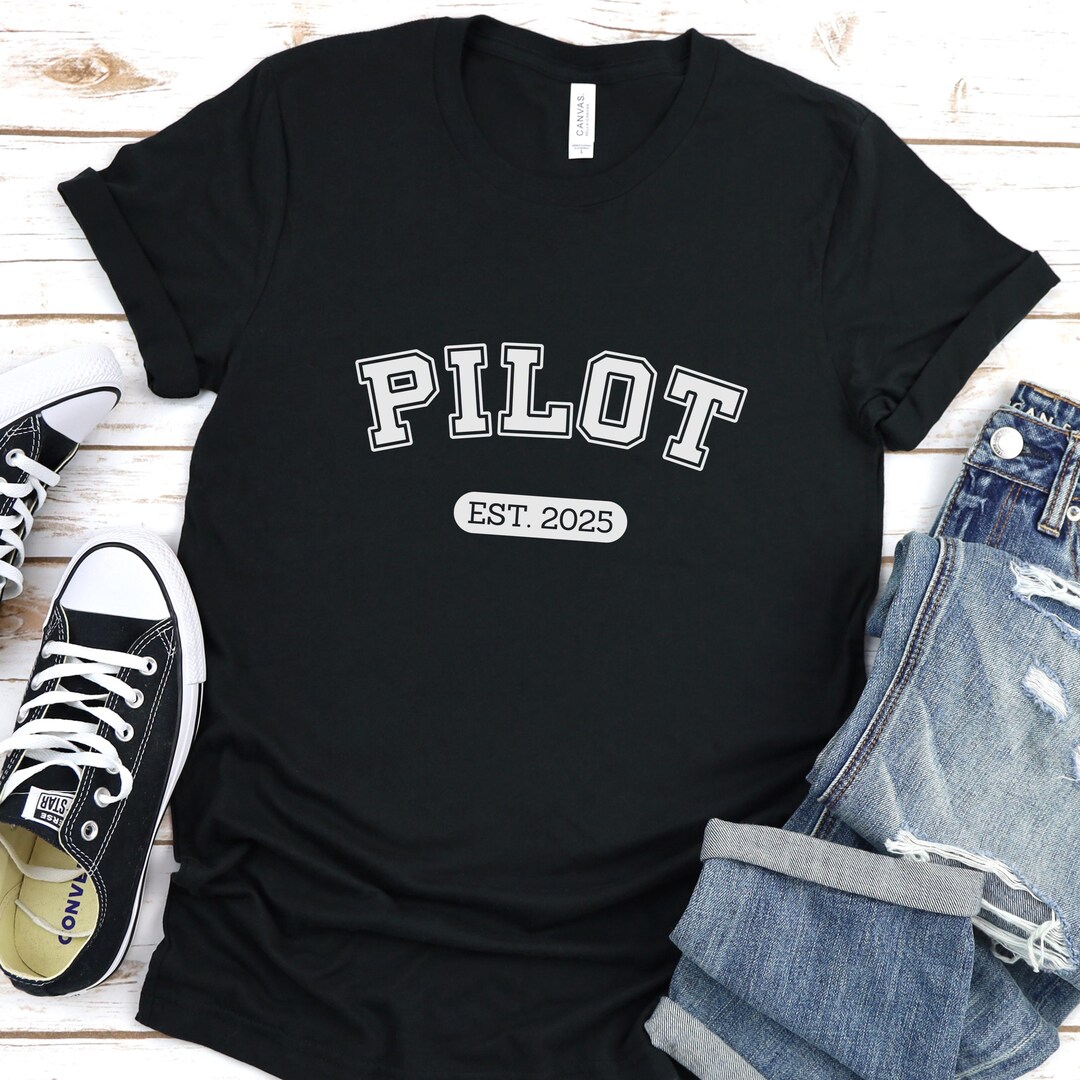 Pilot EST 2025 Svg Png, 2025 Pilot Svg, Flight School Svg, Flight ...