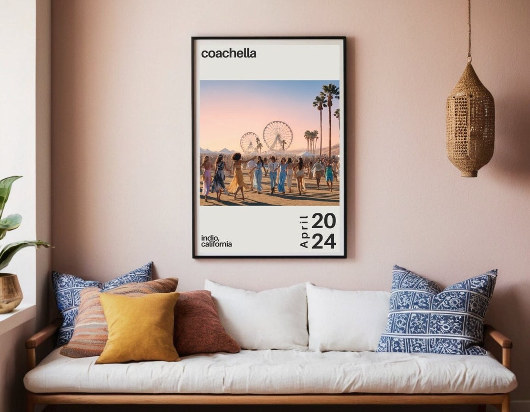Coachella Poster 2024 Unofficial Digital Download Art to Print ...