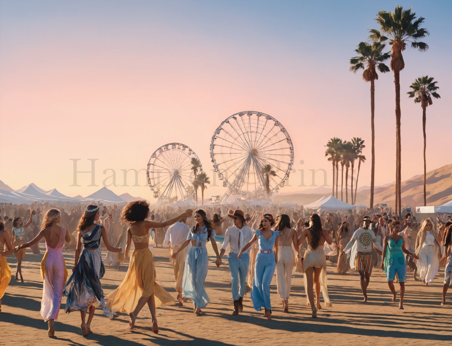 Coachella Poster 2024 Unofficial Digital Download Art to Print ...