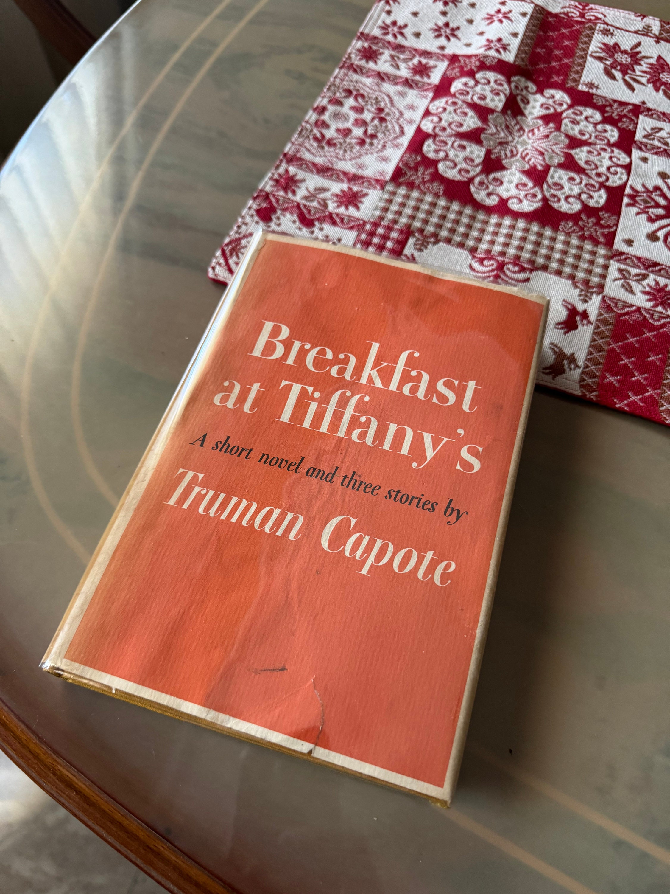Breakfast at Tiffany's Book by Truman Capote - Etsy