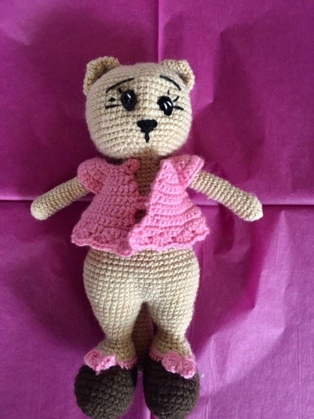 Little Crochet Cat, Amigurumi - Etsy