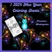 New Year 2024, Owl Theme Activity, Coloring Fun Sheets for Kids, New ...