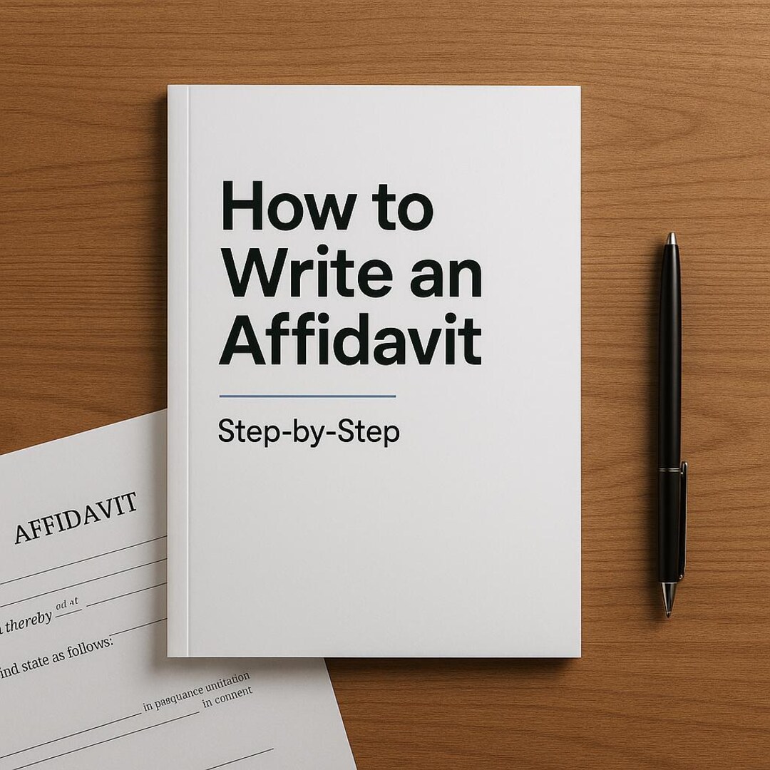 How to Write an Affidavit (step-by-step) - Etsy Australia