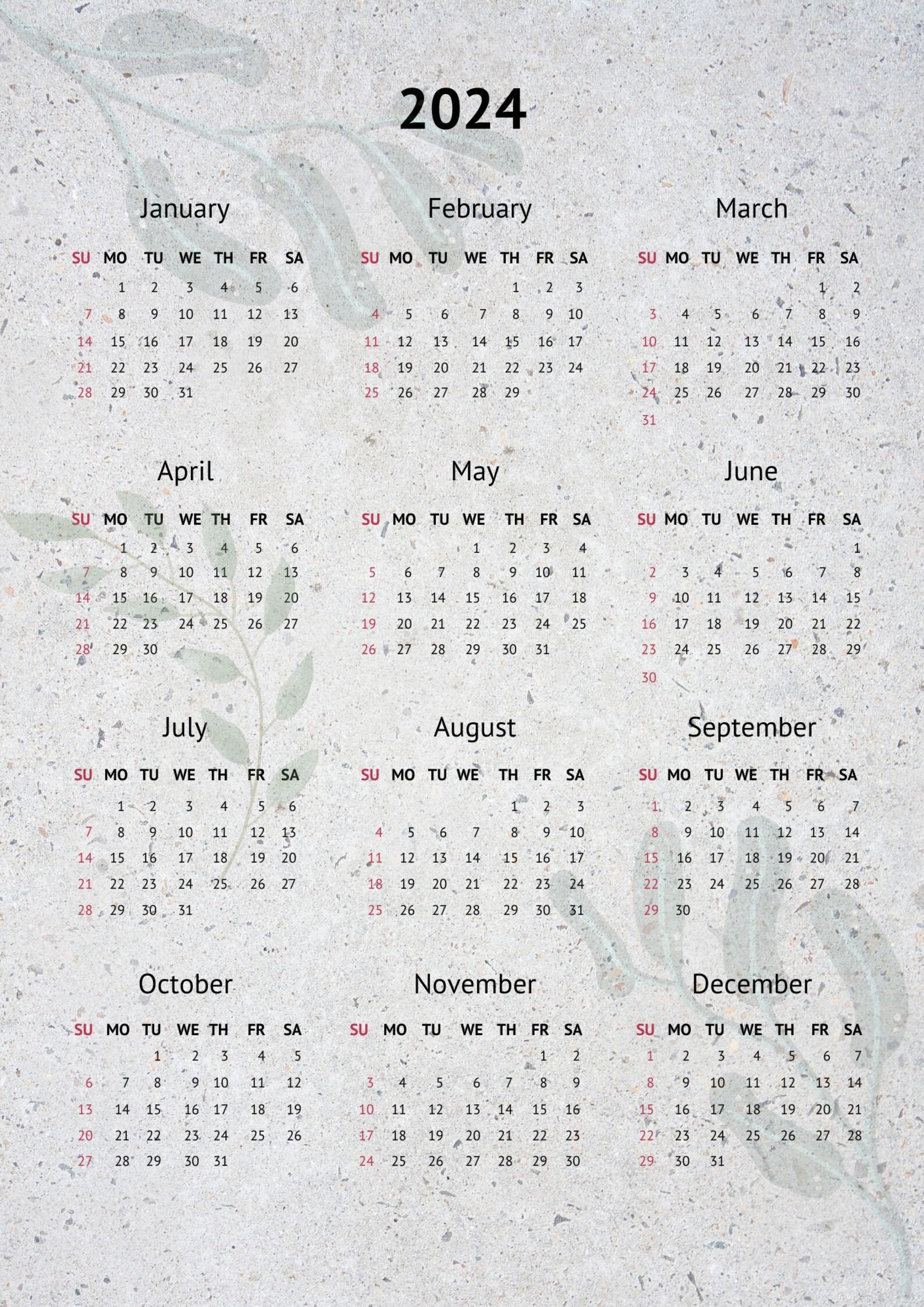 Digital Planner Minimalist Theme Grey Pink Cute 2024 Digital Planner ...