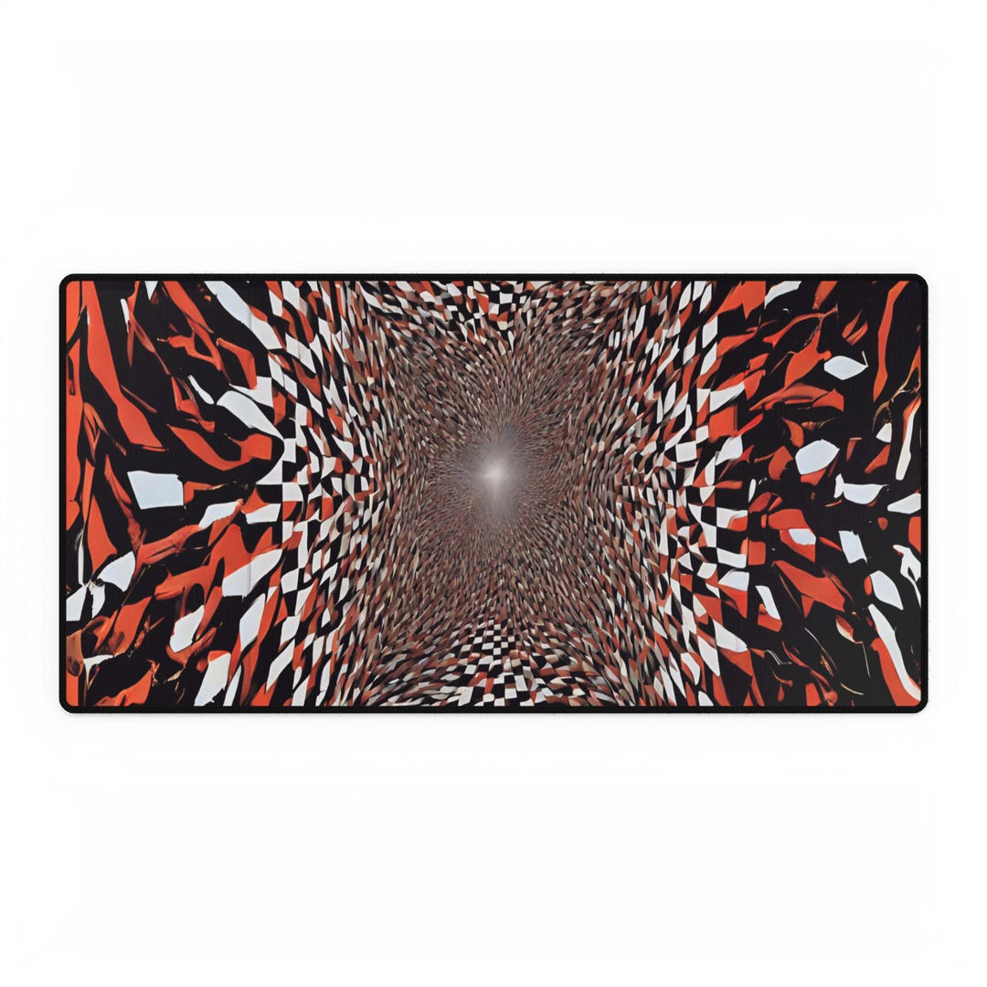 Optical Illusion Desk Mat, Ergonomic Mouse Pad, Study Room Decor ...