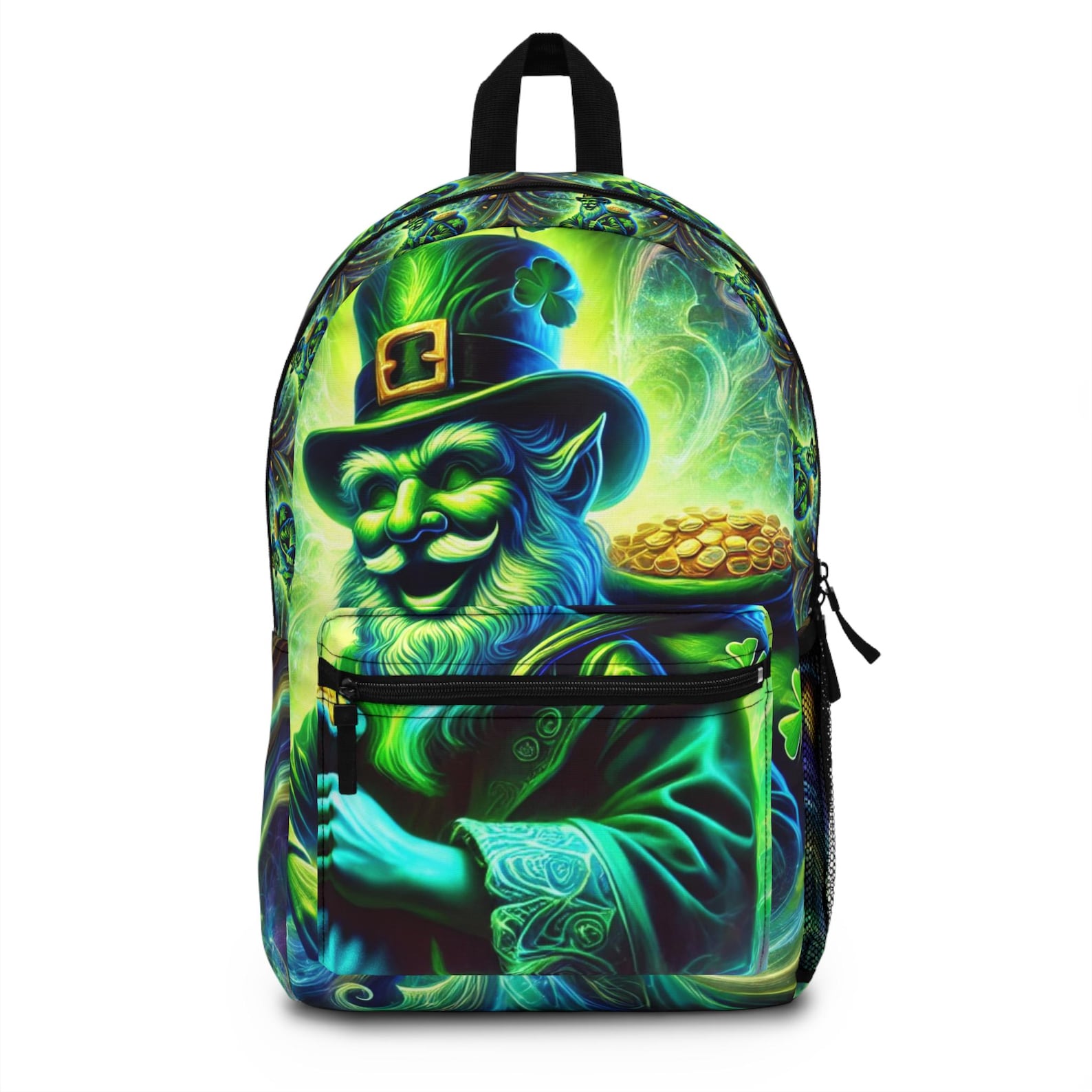 Leprechaun Backpack With Gold, Fun Fantasy-themed Backpack for School ...
