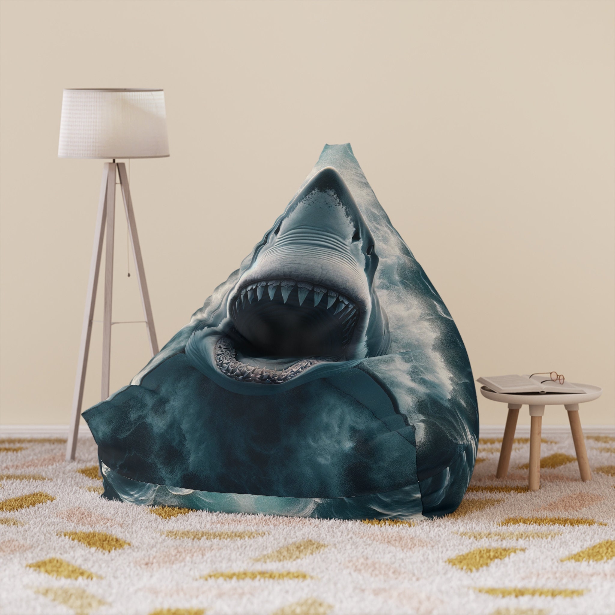 Original Bean Bag Shark Attack Bean Bag Open Water Shark Attack ...