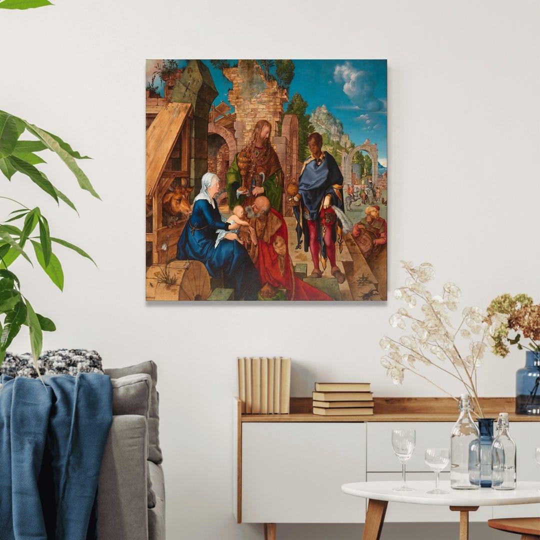 Albrecht Dürer Adoration of the Magi Canvas, Renaissance Religious Wall ...