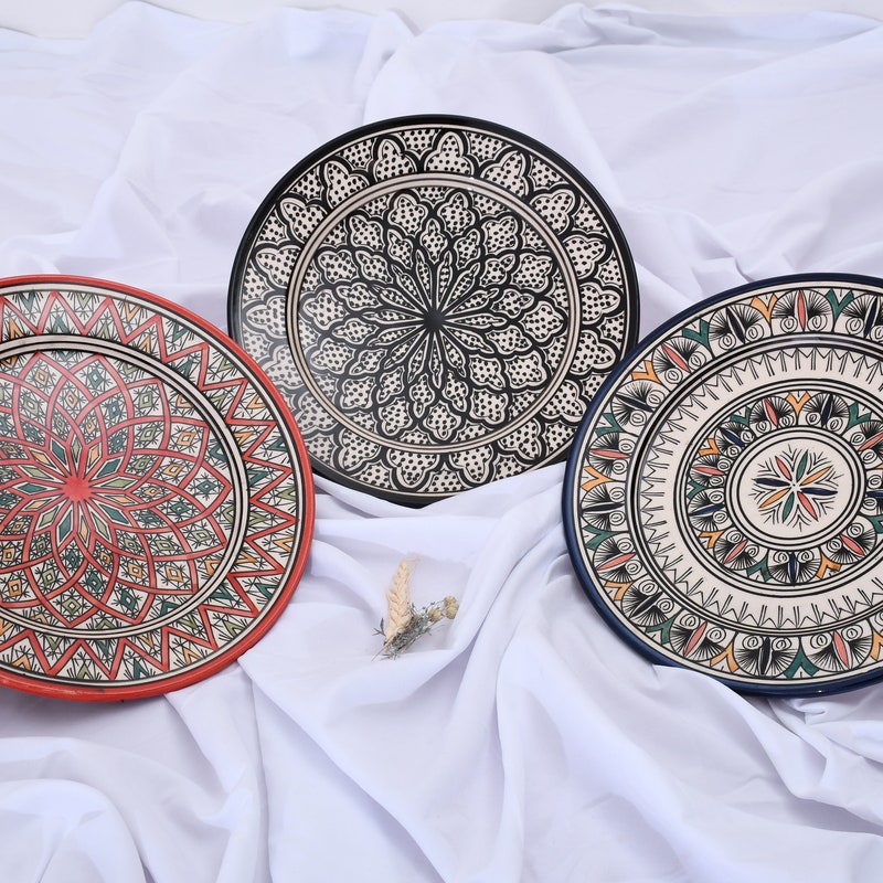 Moroccan Plates - Etsy