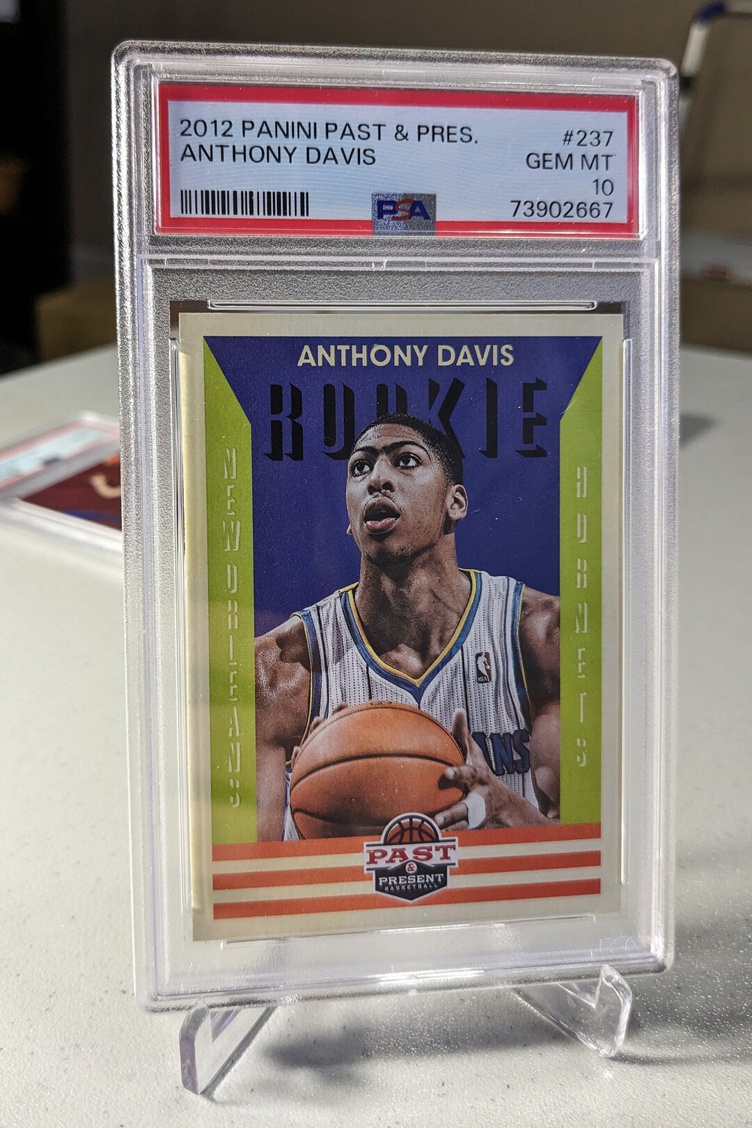 PSA Graded 10 Rookie Anthony Davis Basketball Card - Etsy