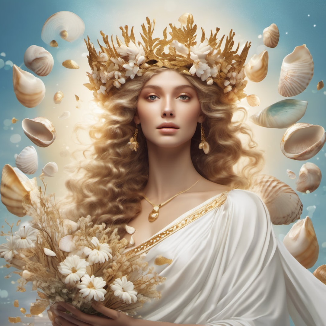 Aphrodite Goddess of Love Digital Art Printable - Etsy