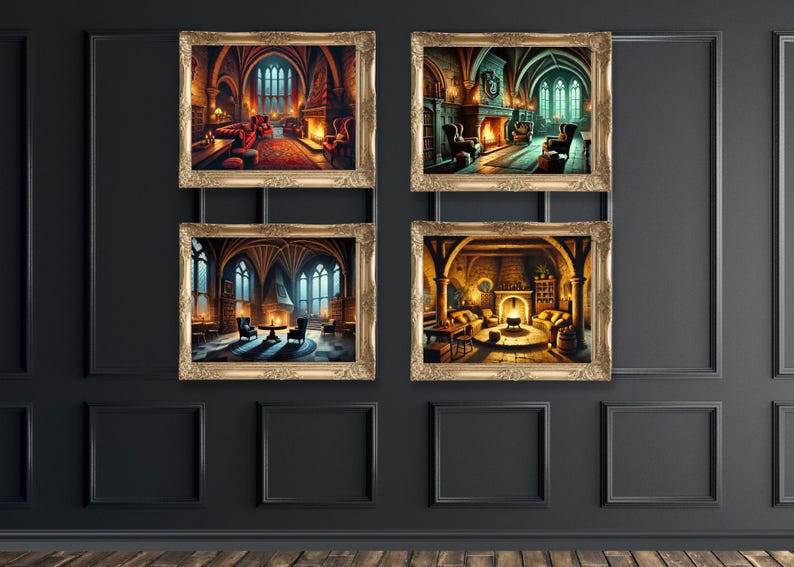 Wizard Inspired Gallery Wall Bundle | Digital Download | Magic Wizard ...