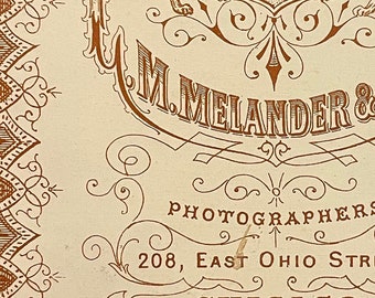 Victorian Cartouche: Vintage Boston Photo Studio Graphic PNG File ...