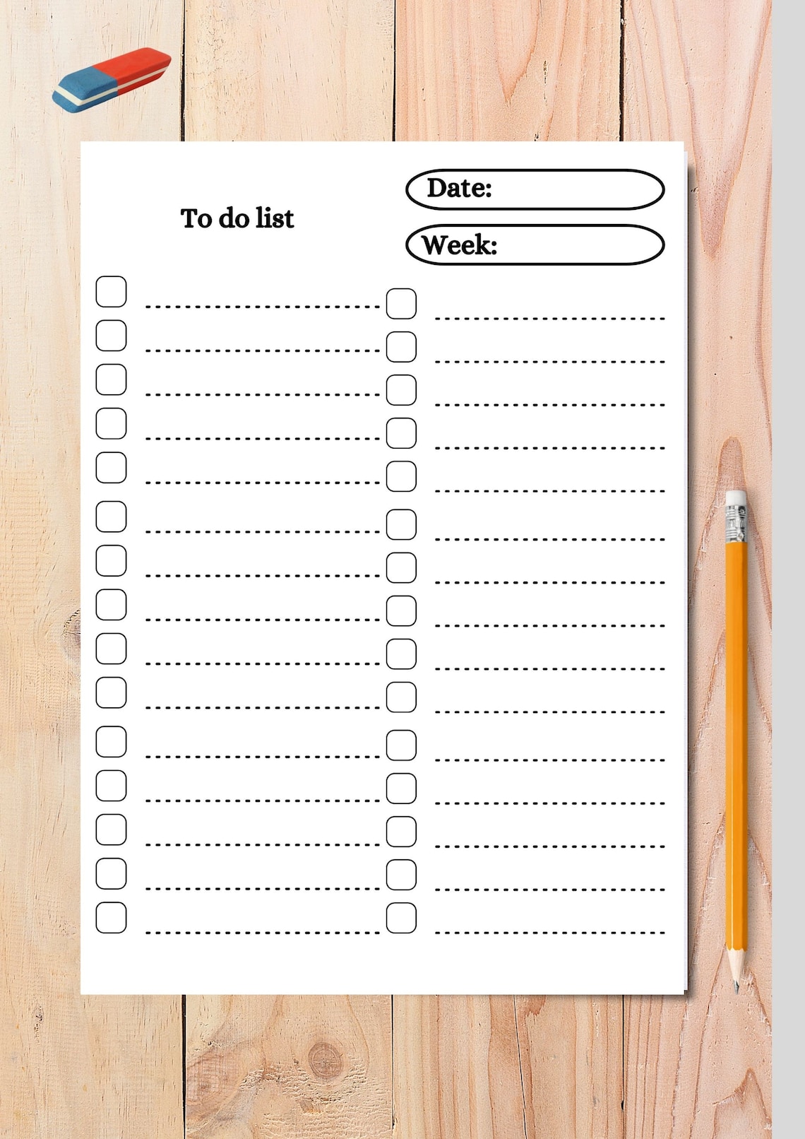 To Do List Printable, Daily to Do List, Weekly to Do List, Daily to Do ...