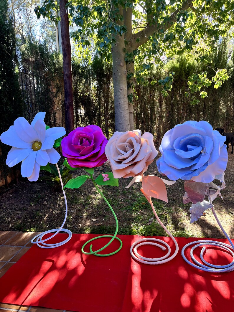 XXL Giant Roses, Extra Large Flower, Decoration, Events, Very Large ...