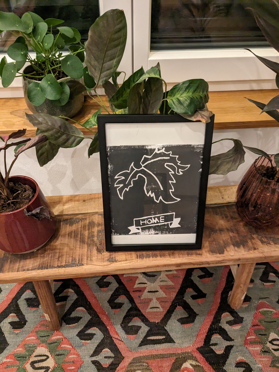 Linocut Sheet Home - Etsy