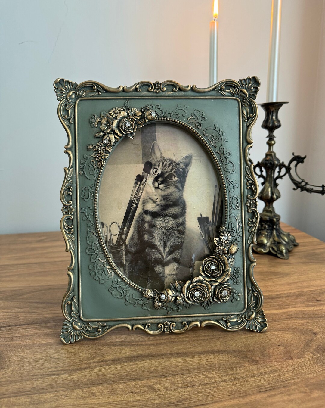 Personalized Victorian Frame and Photo Aging, Custom Photo Aging ...