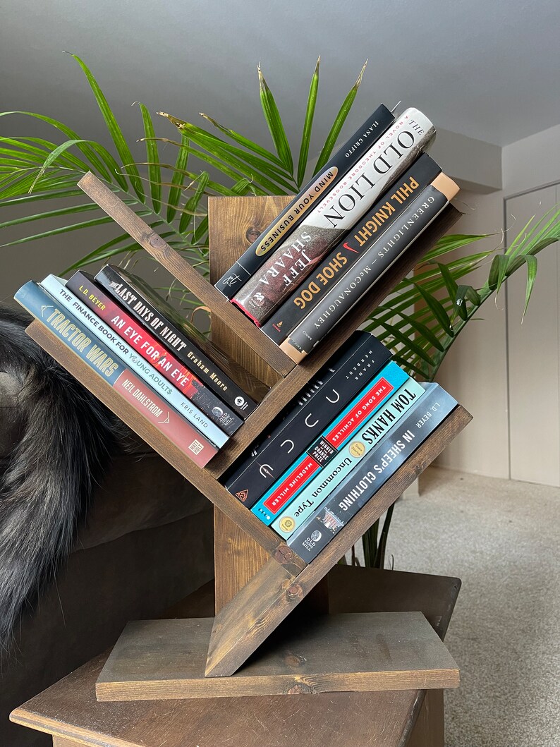 Desktop Bookshelf - Etsy
