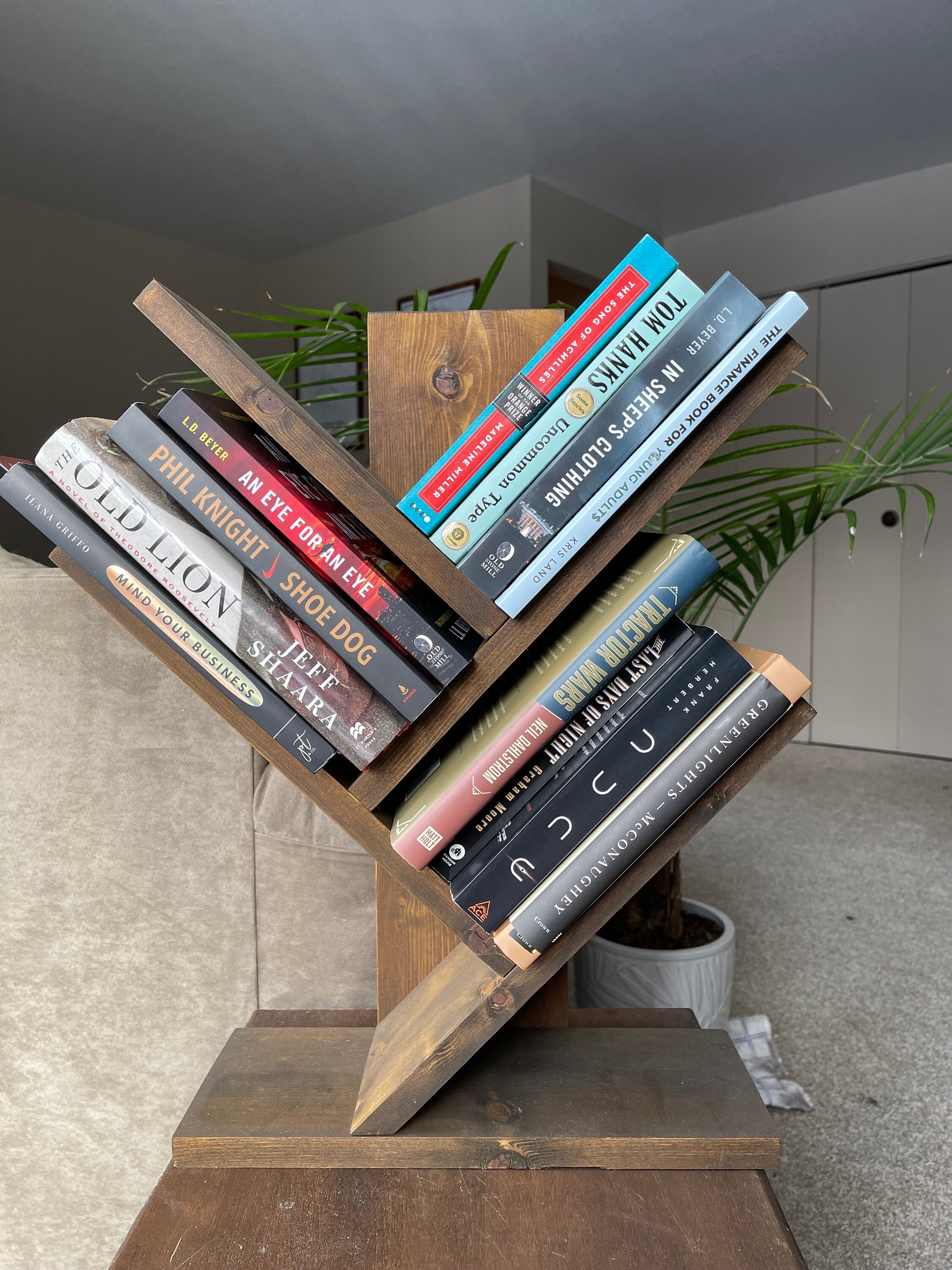Desktop Bookshelf - Etsy
