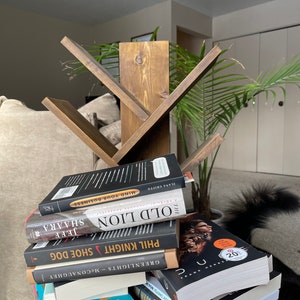 Desktop Bookshelf - Etsy