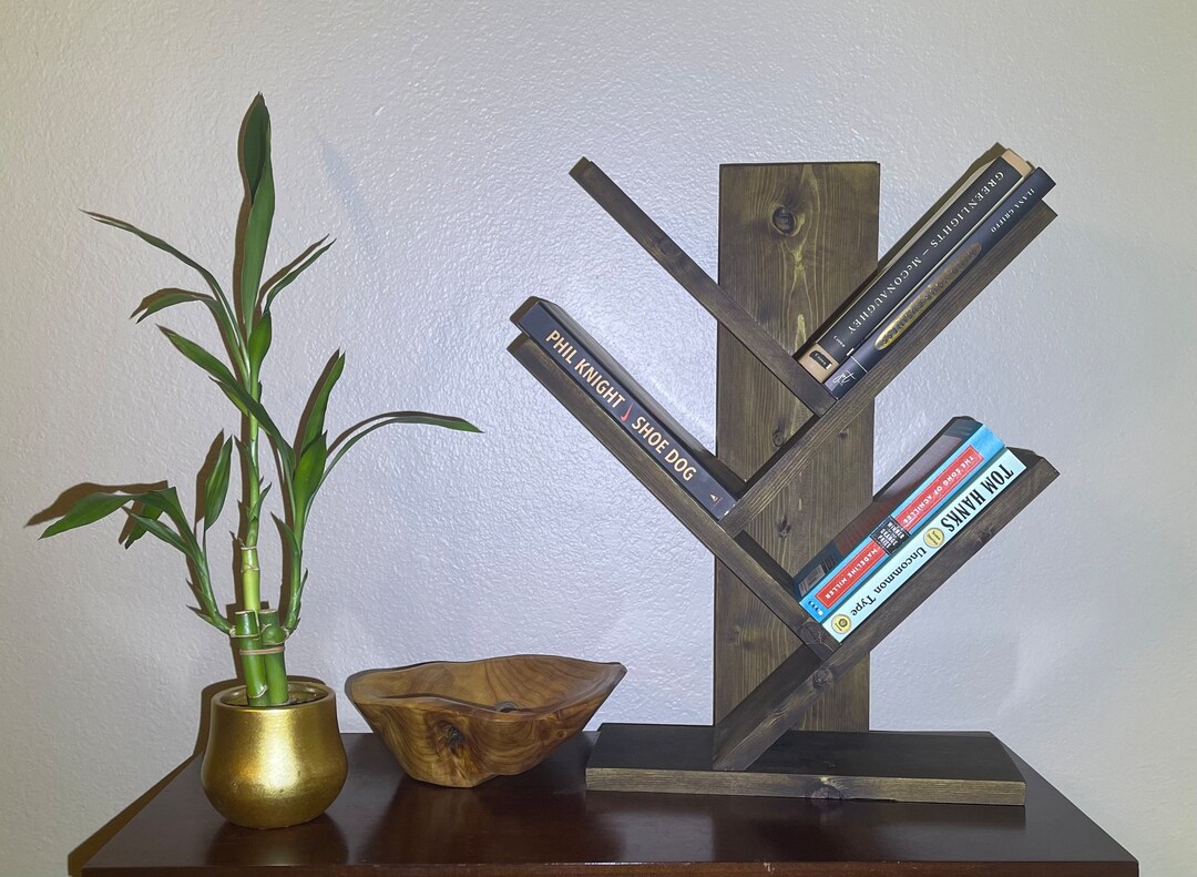Desktop Bookshelf - Etsy