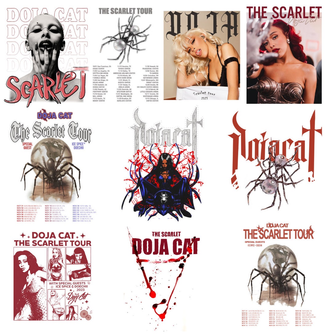 Doja Cat PNG Bundle for Shirt Printing High Quality Graphics for Unique ...