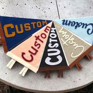 Graduation Sign, Custom Flag Pennant, Best Graduation Gift Custom ...