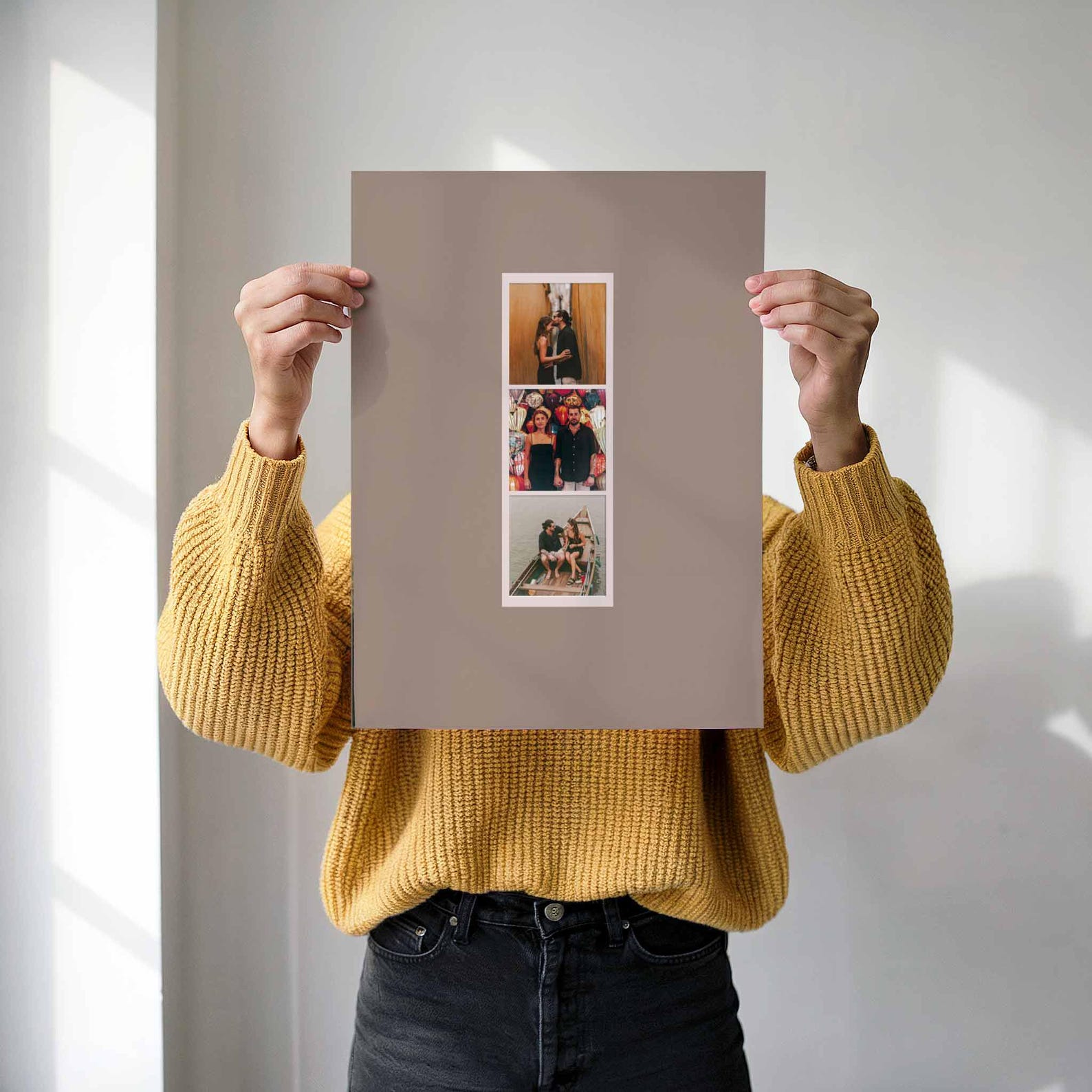 Custom Photo Strip Print – Best Friend Gift for Special Memories - Etsy