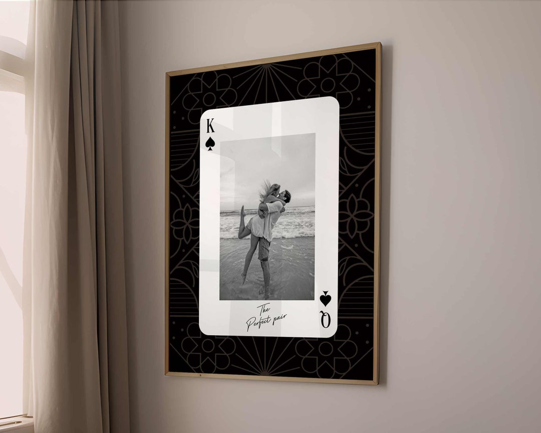 King and Queen Custom Photo Print, Couples Wall Art - Etsy