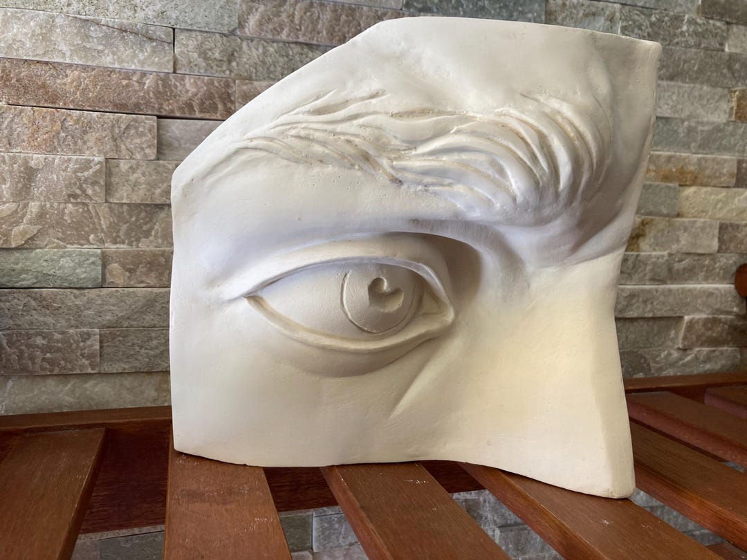 Study of the Eye of David by Michelangelo Buonarroti Made in Plaster, a ...