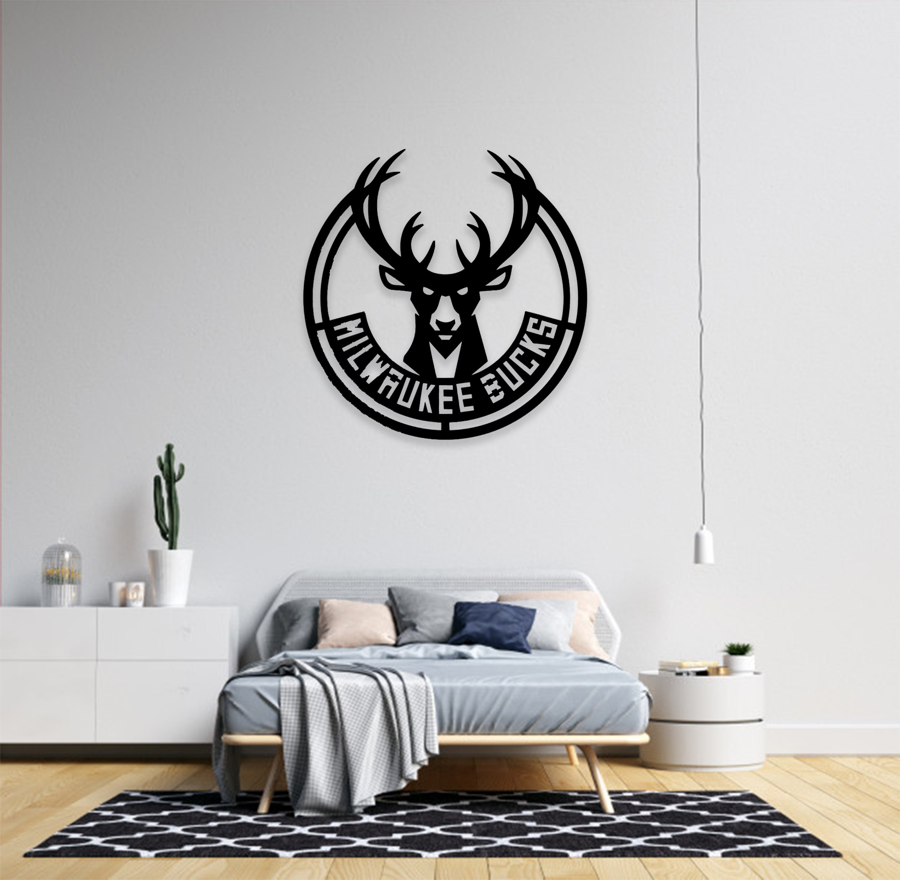 Milwaukee Bucks Wall Poster, Milwaukee Bucks Wooden Sign, Custom ...