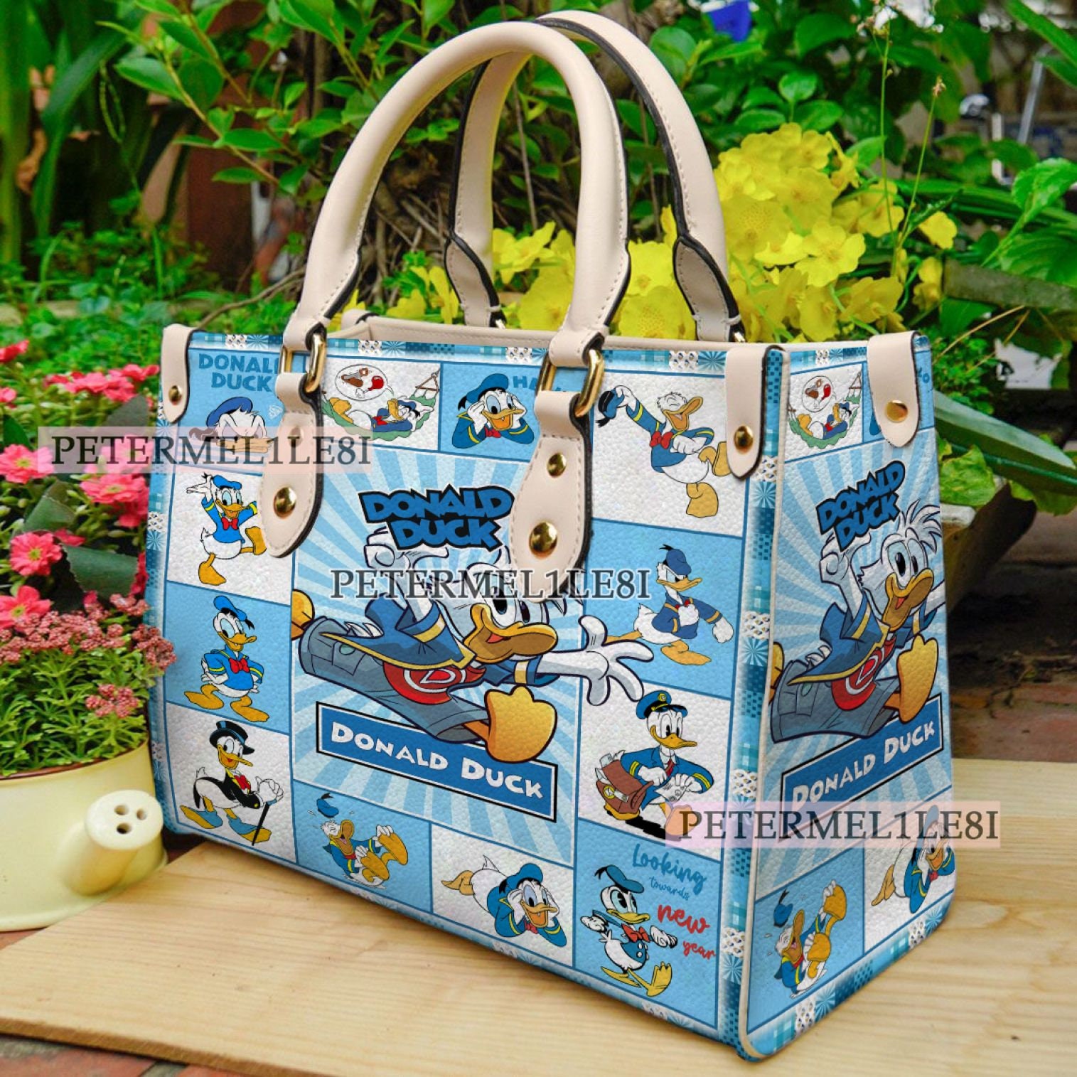 Donald Duck Handbag, Donald Duck Leather Bag sold by Manufactured ...
