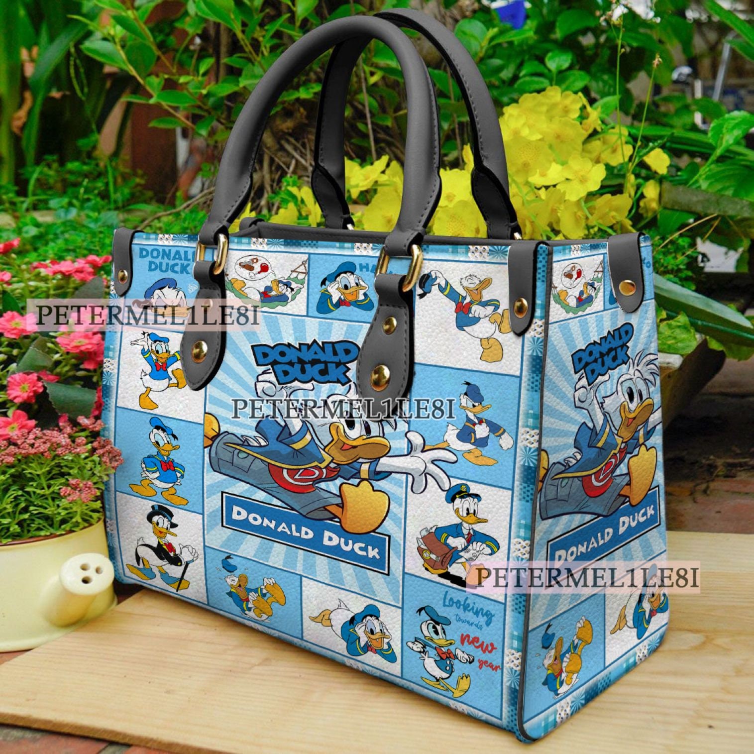 Donald Duck Handbag, Donald Duck Leather Bag sold by Manufactured ...