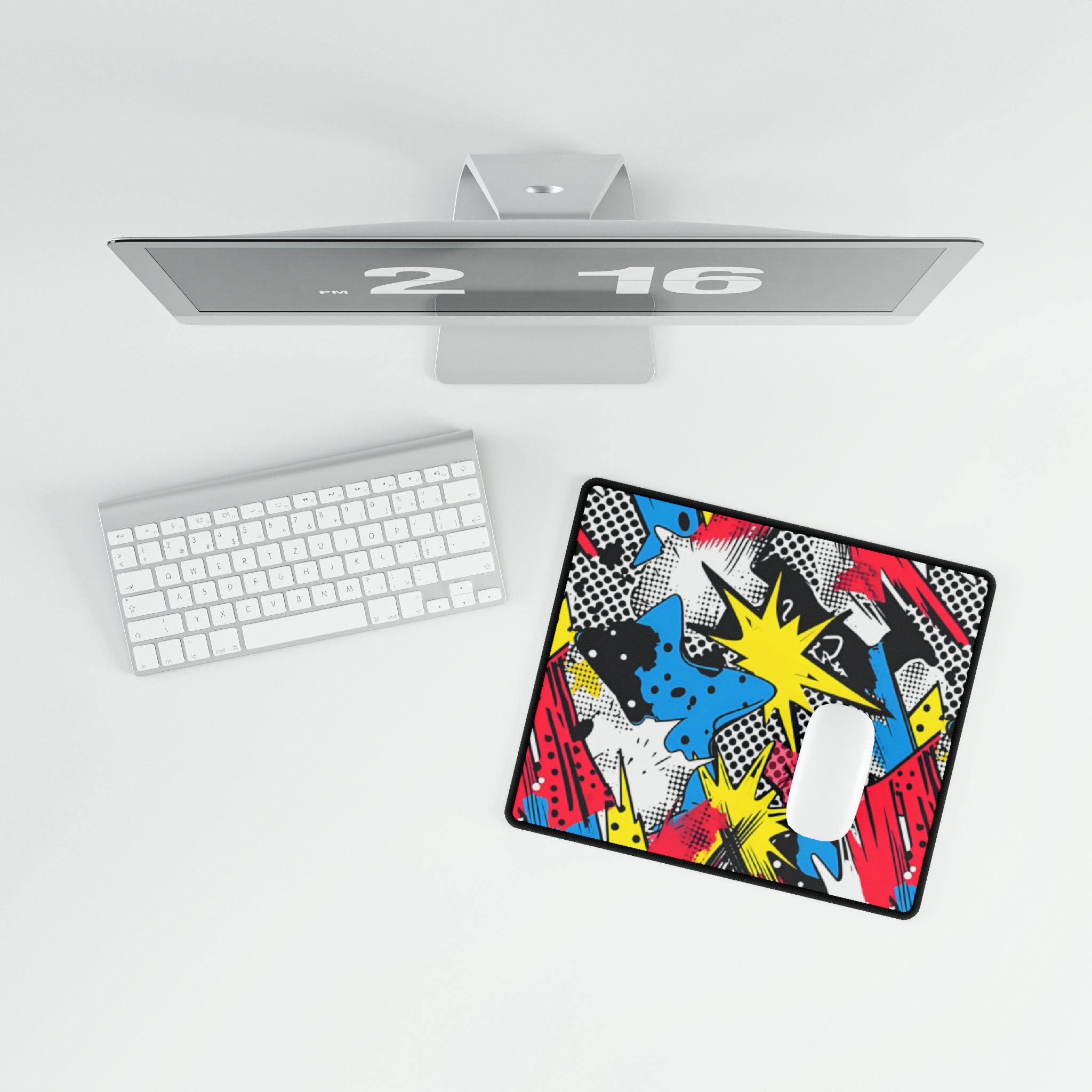 Anime Desk Mat, Comic Pop Desk Mat, Cute Desk Mat, Desk Mat Aesthetic ...